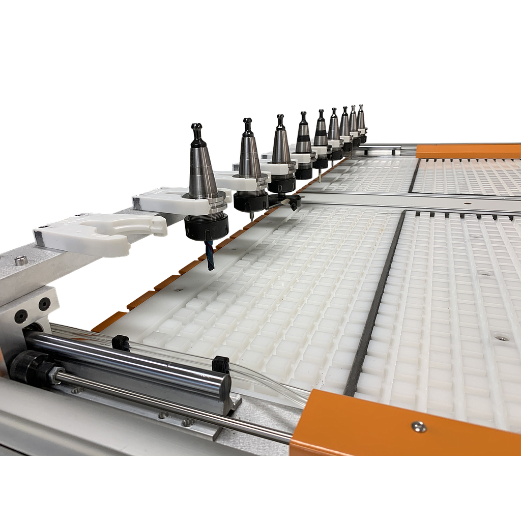 Automatic Sliding Tool Rack (Q.404 and Q.408) | Stepcraft USA